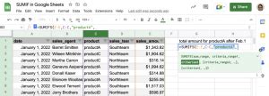 SUMIF SUMIFS In Google Sheets Formula Examples Layer Blog