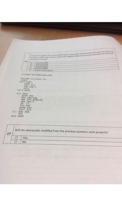 Solved 1e Suppose We Define The Following Procedure Ex Proc