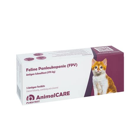 Feline Panleukopenie (FPV) Antigen-Schnelltest • best medical Onlineshop