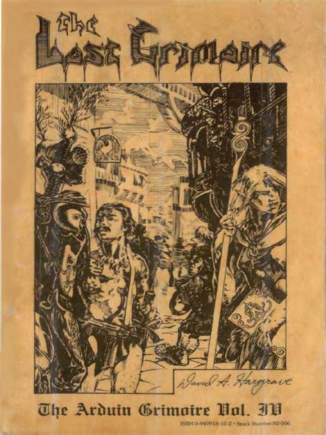 The Arduin Grimoire Vol 4 The Lost Grimoire Download Free Pdf D20 System Fantasy Role