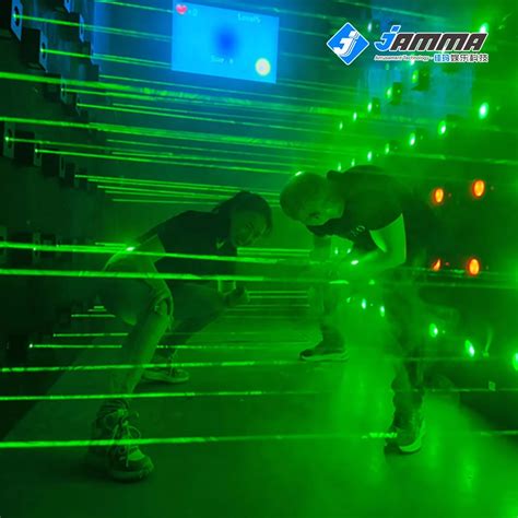 Complete Laser Maze Game Kit With Smoke Machine Jamma