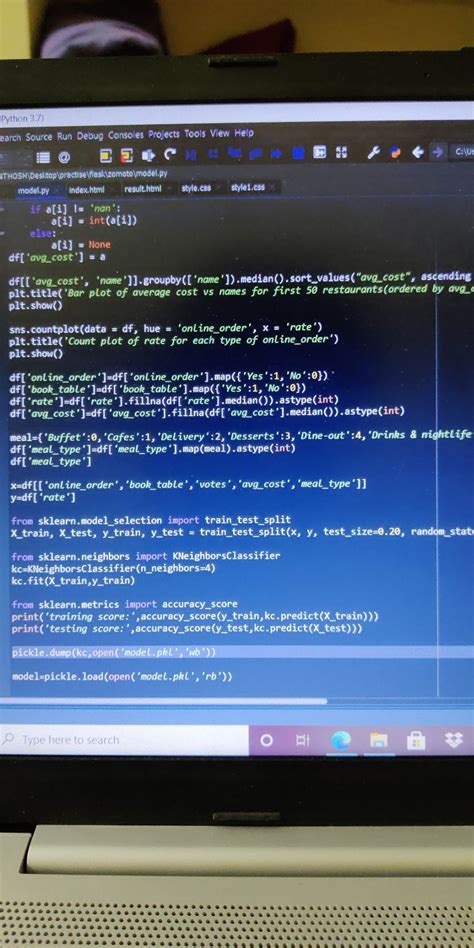 Santhosh B On Linkedin Zomato Reviews Flask Project
