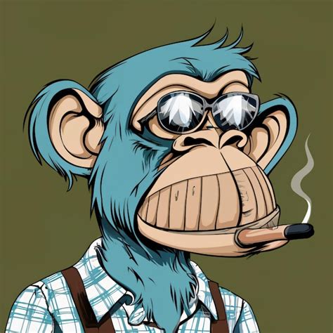 Premium Photo Masterpiece In Pixels Exquisite Nft Monkey Art Unleashed