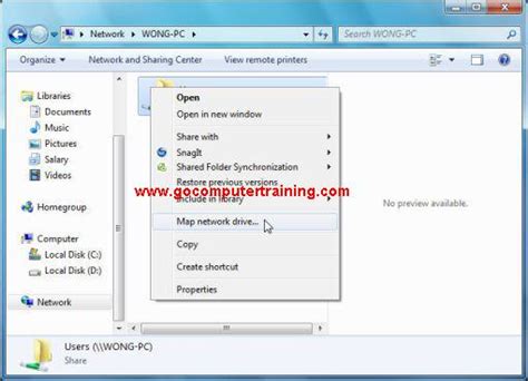 How To Map Network Drive Windows 7 Maping Resources