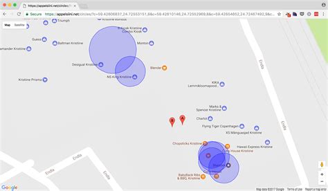Wifi Trilateration With Three Or More Points