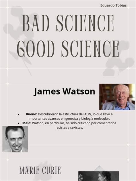 Bad Science Good Science Pdf Bad Science Good Science Pdf