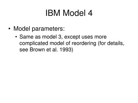 Ppt Statistical Machine Translation Ibm Models And The Alignment Template System Powerpoint