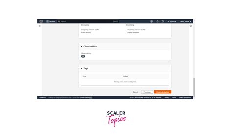 AWS App Runner Scaler Topics