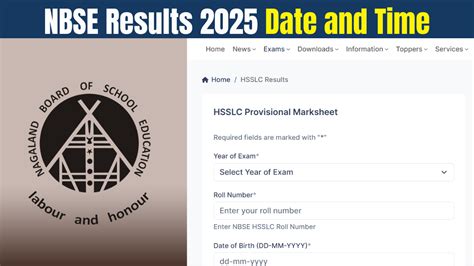 Official Nagaland Board Result 2025 Nbse Hslc Hsslc Out How To Download Scorecard
