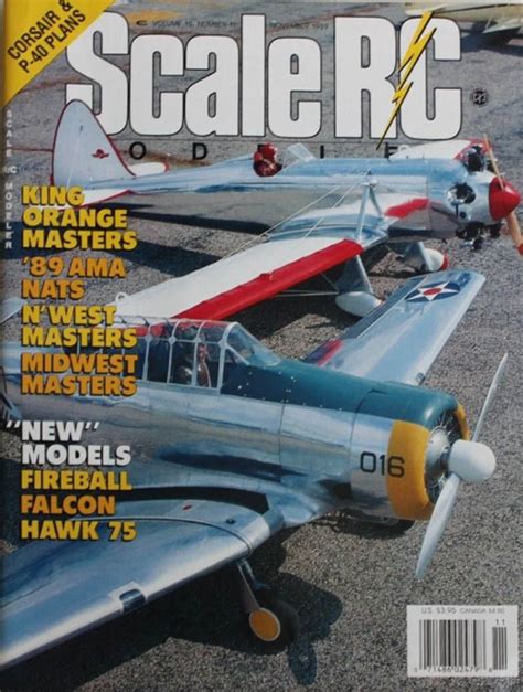 Scale R C Modeler November King Orange Masters Magazine