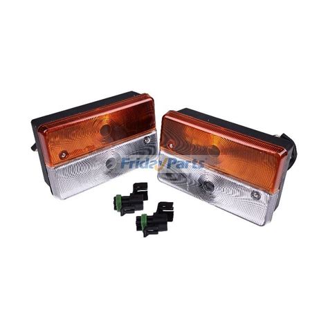 2pcs Front Side Light Lamp 700 30800 For Jcb Backhoe Loader 2cx 3c 3cx 3d 4c 4 4cx 1400b 2 1550b