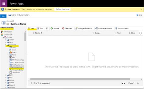 how to create business rules in dynamics 365 crmonce
