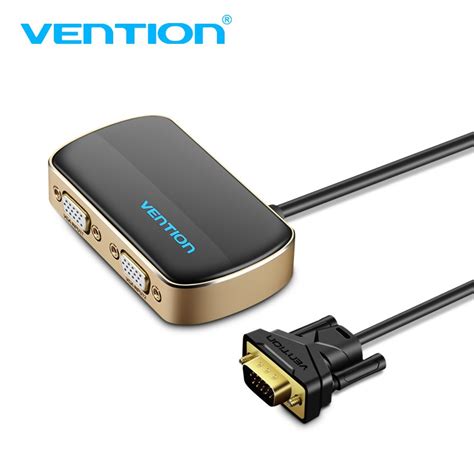 Vention VGA Switch In Out Port VGA Video Adapter Manual Switcher For PC Laptop Desktop
