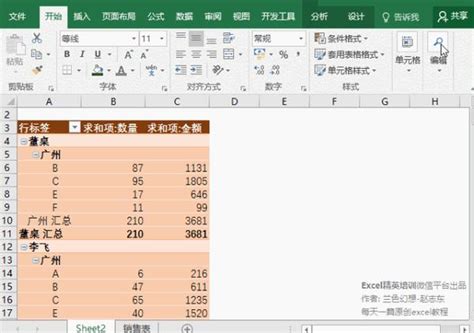 Excel数据透视表用法大全，整理齐了【收藏】 知乎