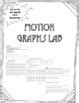 Motion Graphs Lab By She Cartoons Teachers Pay Teachers