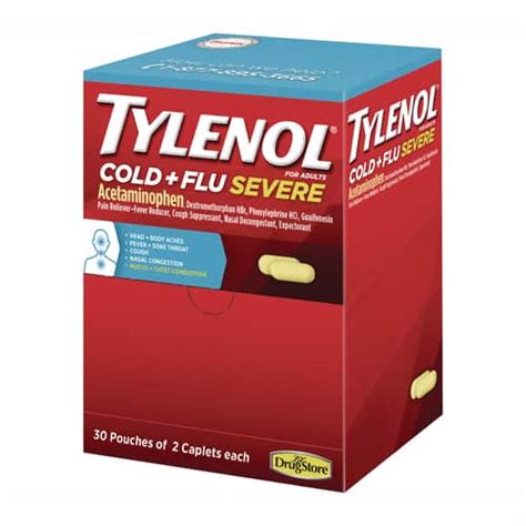 Cold Flu Severe Caplets By Tylenol® Joj64568