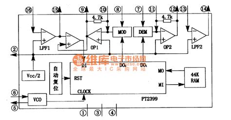 Pt2399 Digital Reverb Processing Integrated Circuit Othercircuit