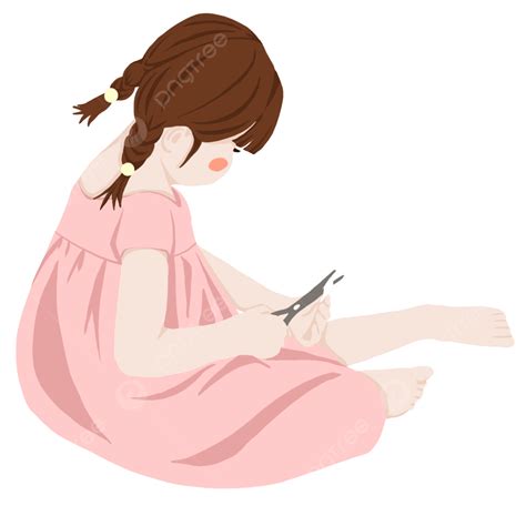 핑크 일러스트 분홍 천 소녀 Png 일러스트 및 Psd 이미지 무료 다운로드 Pngtree