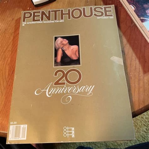 Penthouse Magazine September 1989 20th Anniversary £1130 Picclick Uk
