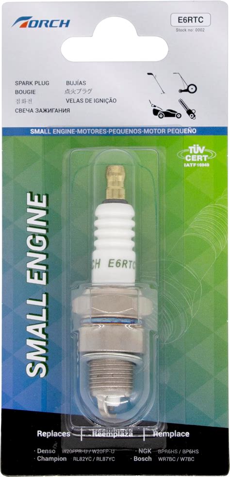 Amazon Com PK2 TORCH F6TC Spark Plug 131 047 Replace For NGK BP6ES Spark Plug For Bosch W6D