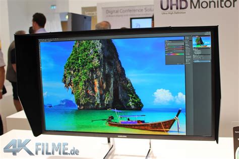 Neuer 4K Monitor von Samsung auf der IFA 2013 - Prototyp - 4K Filme