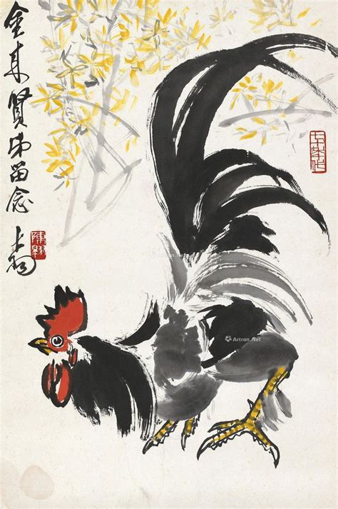 陈大羽 大吉图2017秋季拍卖会广东崇正拍品价格图片拍卖专场拍卖会预展拍卖会结果卓克拍卖频道