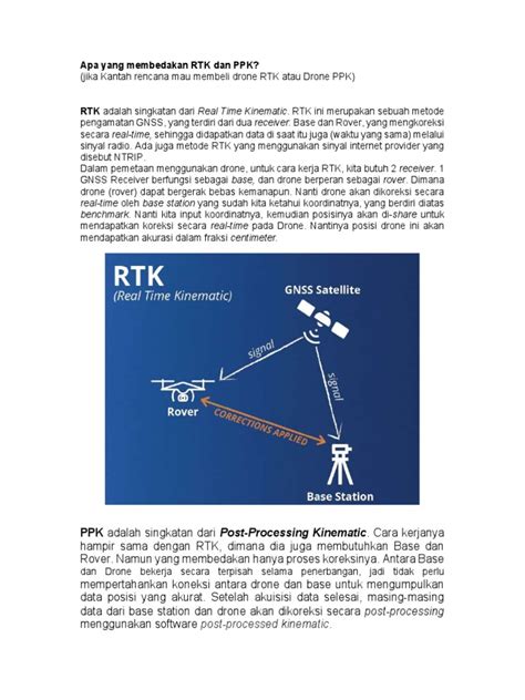 Apa Yang Membedakan Drone Rtk Dan Drone Ppk Pdf