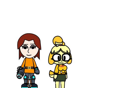 Request Mii Gunner Eats Isabelle  By Legozay On Deviantart