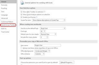 How To Customize Microsoft Excel S Quick Access Toolbar Windows Central