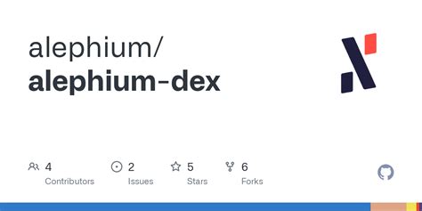 Github Alephiumalephium Dex