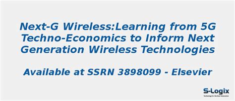 5g Techno Economics To Inform Next Generation Wireless S Logix