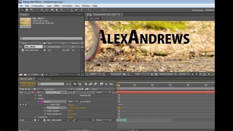Animated Masking After Effects Tutorial YouTube