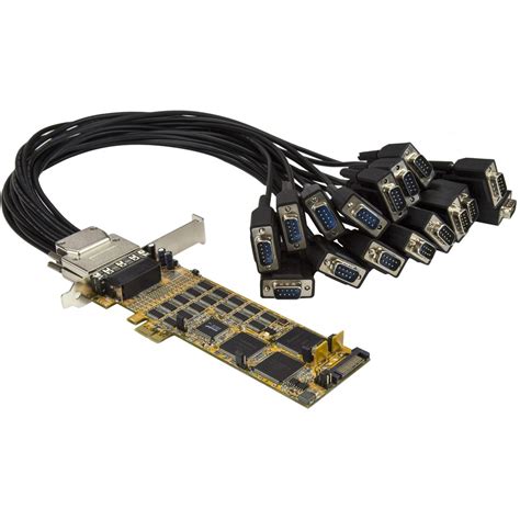 Transource USAF CCS StarTech Com Port PCI Express Serial Card Low Profile High Speed