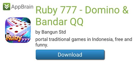 Ruby 777 Domino And Bandar Qq For Android Free App Download