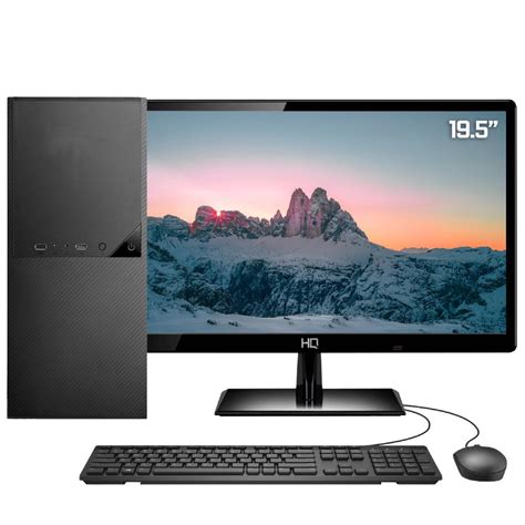 Computador Intel Dual Core Gb Hd Gb Monitor Skill Shopee Brasil
