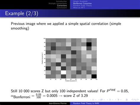 Random Field Theory In Functional Imaging Ppt