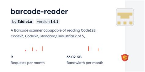 Barcode Reader Cdn By Jsdelivr A Cdn For Npm And Github