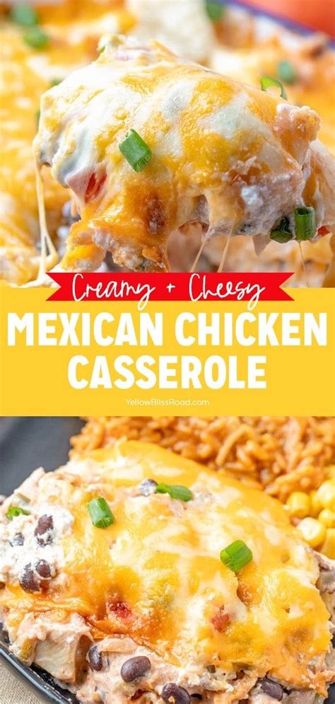 Mexican Chicken Casserole Artofit