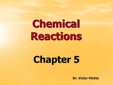 Ppt Chemical Reactions Powerpoint Presentation Free Download Id