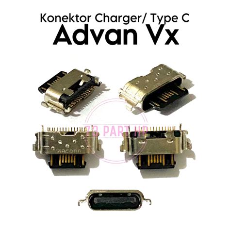 Konektor Charger Only Tipe C Advan VX Connector Cas Charge Casan Charging Lazada Indonesia