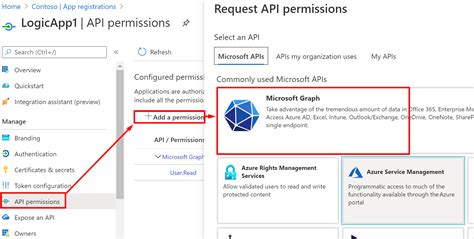 Azure LogicApps Using Microsoft Graph Good Workaround