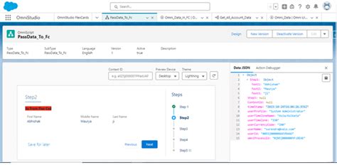 How To Pass Data OmniScript To FlexCard 9to9clouds