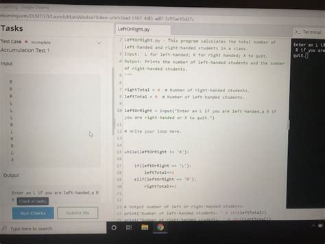 Solved In Need Of Some Assistance With A Python Code Not