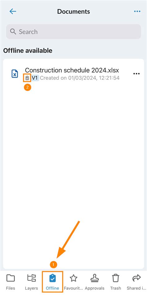 make files available offline in the mobile app planradar helpcenter