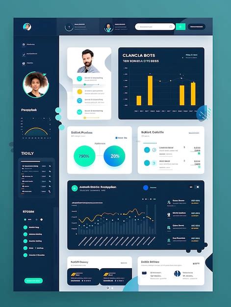 Polling Data Website With Candidate Graph Data Driven Design Simple Ideas For Web Layout Design