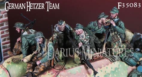 Hetzer Crew Wwii Exter Company