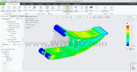 Topology Optimization Generative Design In Ptc Creo