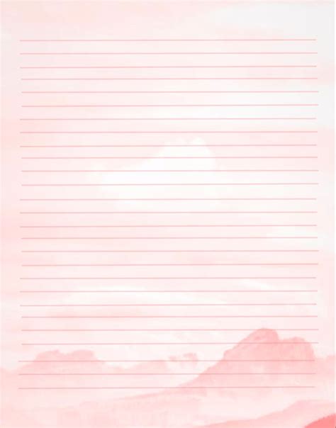 Free Pink Background Goodnotes Template Notebook Paper Template Paper Template Free
