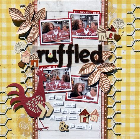 Babe Scraps Of Magic Ruffled CSI Major Case File No