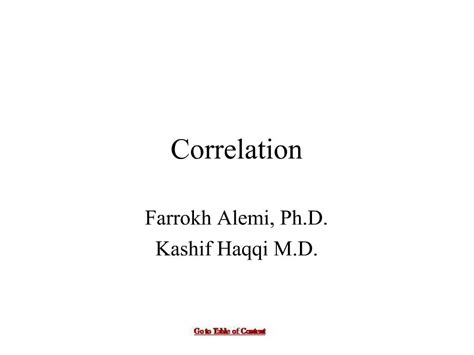 Ppt Correlation Powerpoint Presentation Free Download Id 526700